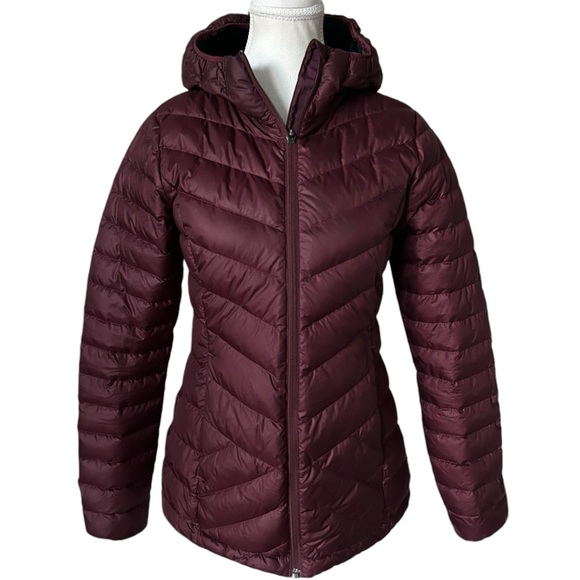Lole | Jackets & Coats | Lol Womens Down Filled Packable Maroon Puffer ...